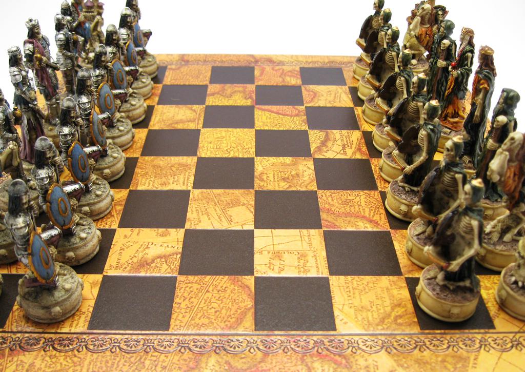 Undead Chess Set | Bronze Gifts