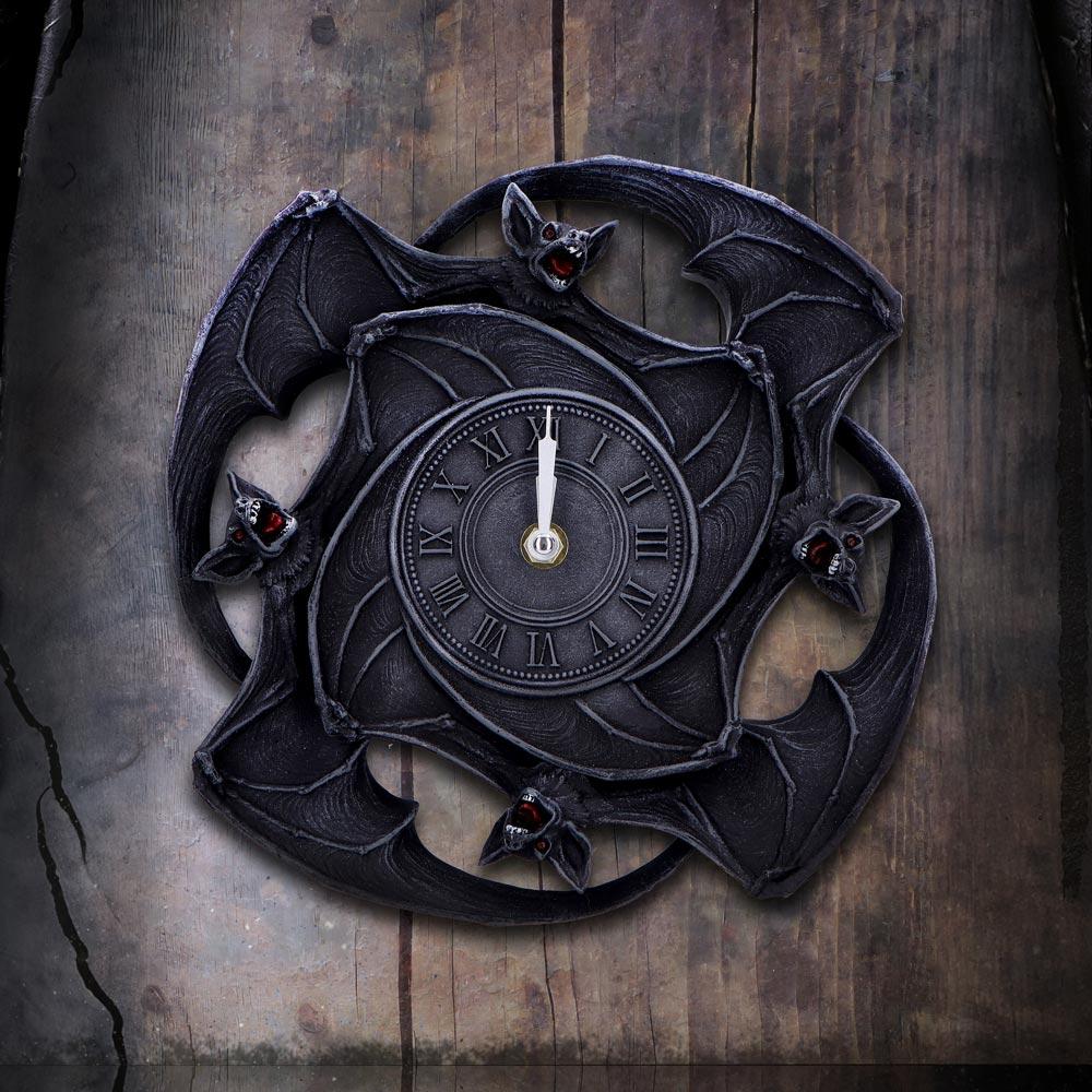 Creatures of the Night Bat Wall Clock | Gothic Gifts