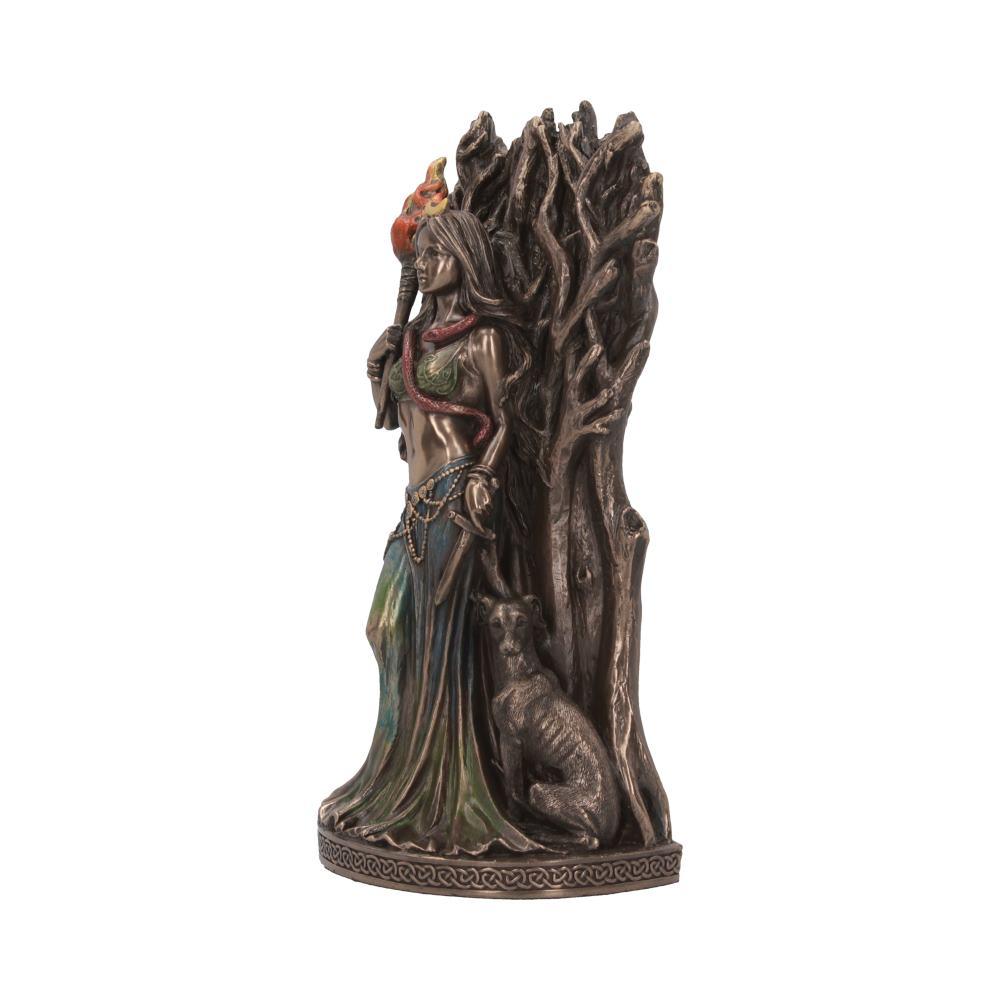Bronze Hecate Goddess of Magic and Witchcraft Figurine 21cm | Gothic Gifts