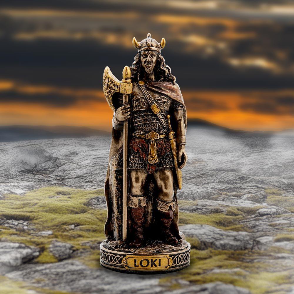 Loki Trickster God (Mini) 8.5cm Bronze Figurine | Gothic Gifts