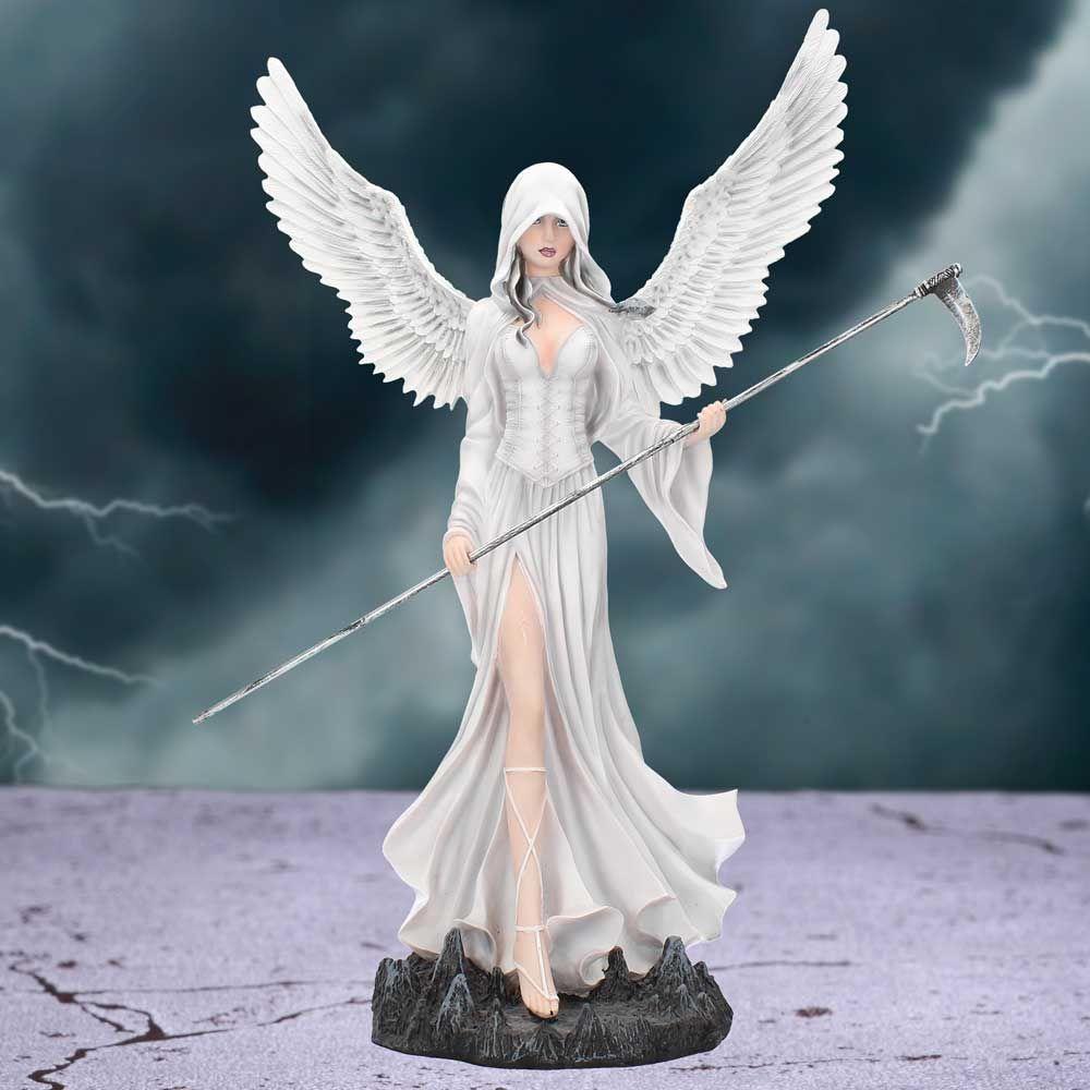 Mercy Angel Reaper with Scythe Large Statue | Gothic Gifts