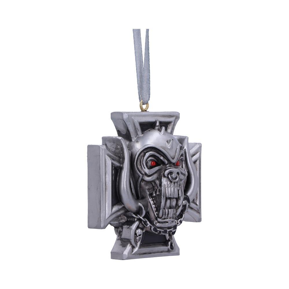 Motorhead Warpig Cross Hanging Ornament 6cm | Gothic Gifts