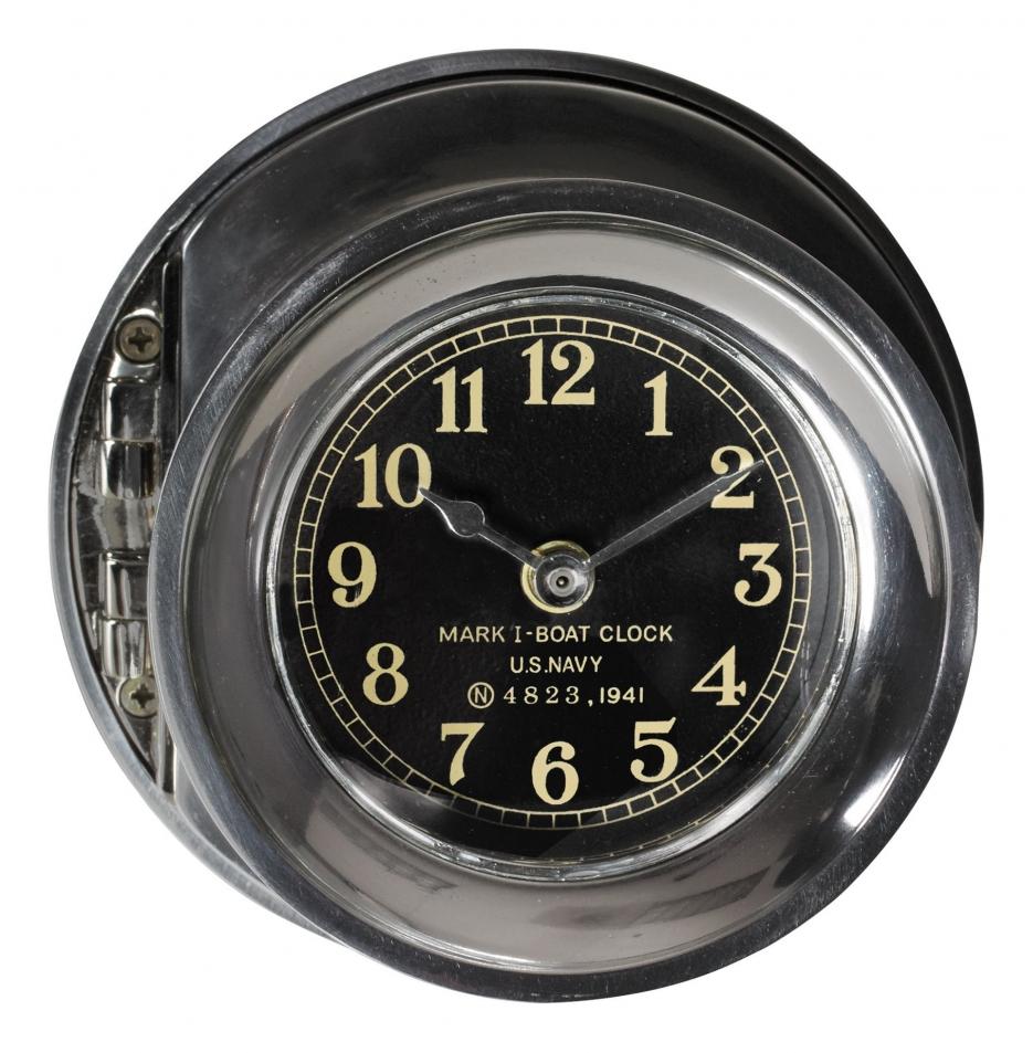 Navy Clock - Vintage | A Gentleman's Bits