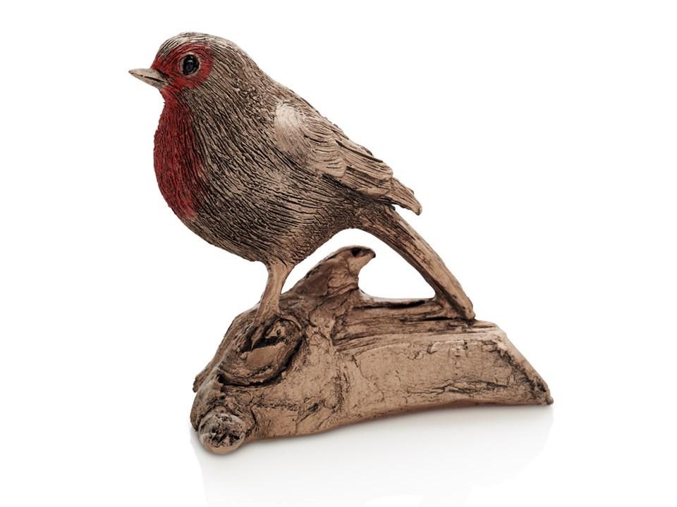Robin Red Breast Bronze Figurine (Thomas Meadows) | Bronze Gifts