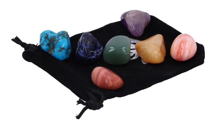 Sacred Chakra Wellness Stones Kit | Gothic Gifts