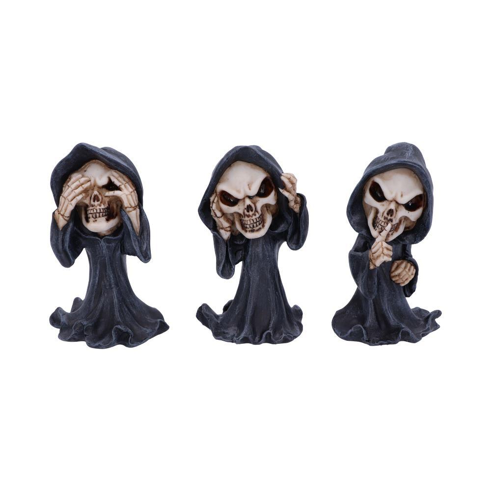 Three Wise Reapers 11cm See No Hear No Speak No Evil Cartoon Grim ...