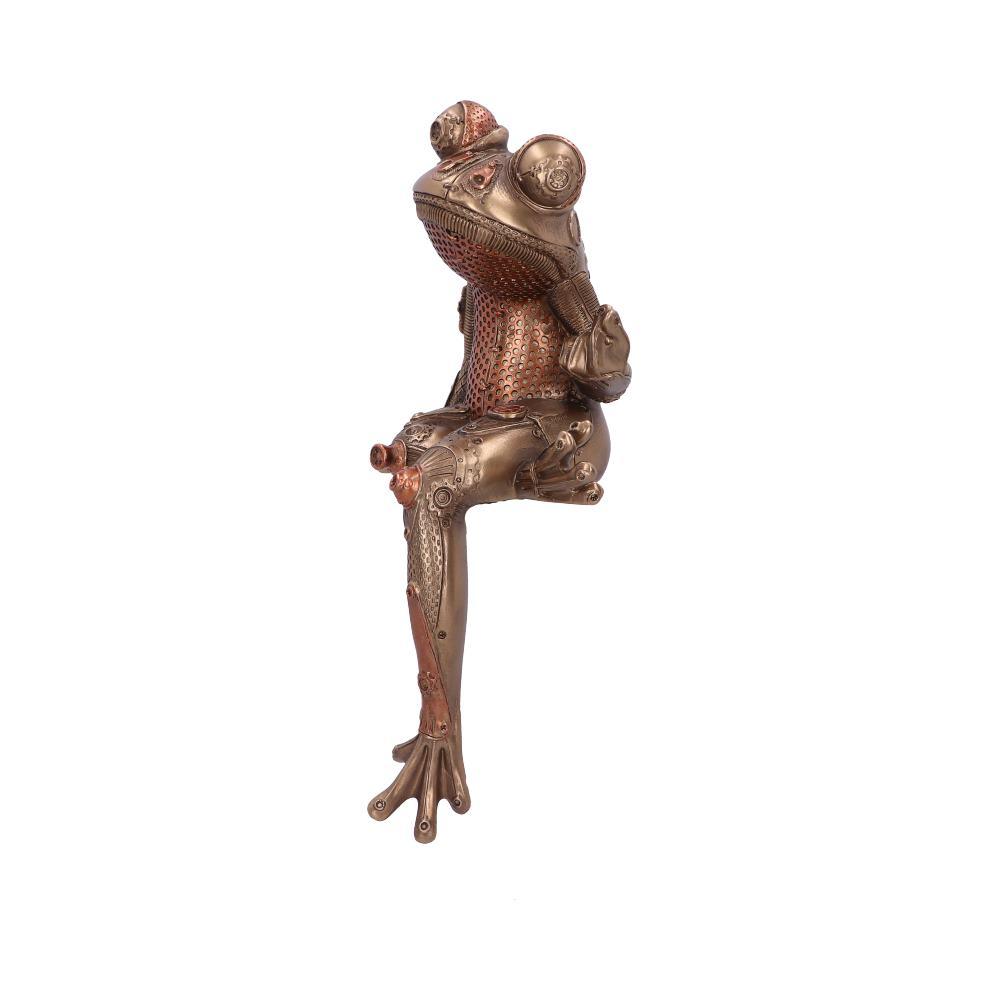 Steampunk Bronze Frog Figurine 30.5cm | Gothic Gifts