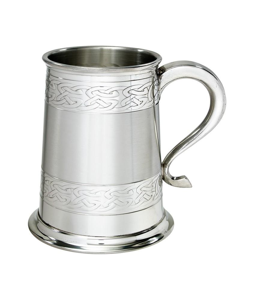Embossed Celtic Tankard | Gothic Gifts