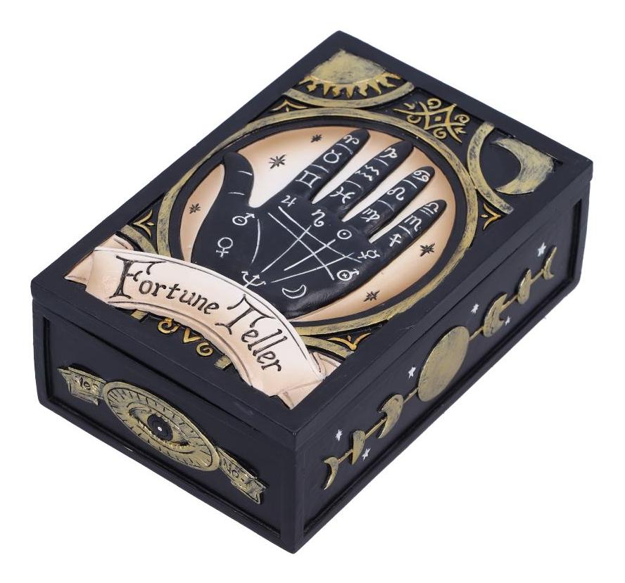 Fortune Teller Tarot Card Box 14.3cm | Gothic Gifts