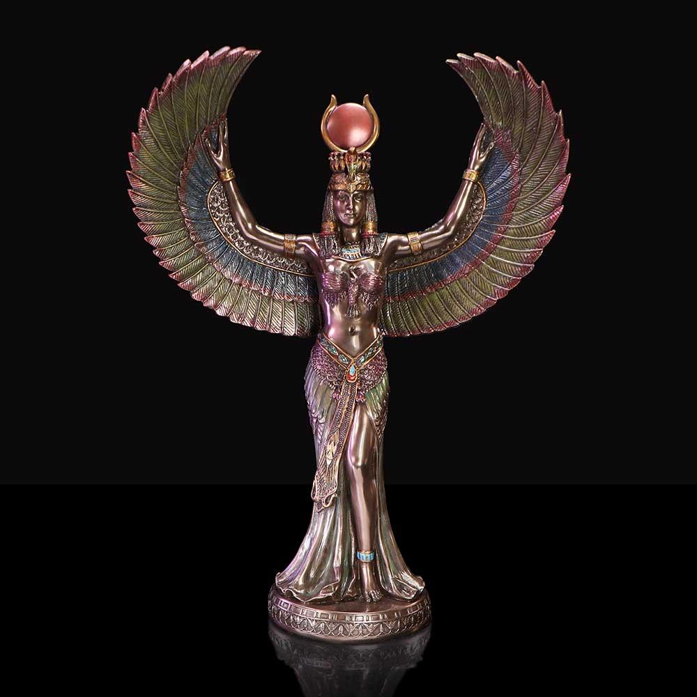 Isis Goddess of Magic & Wisdom Bronze Figurine | Bronze Gifts