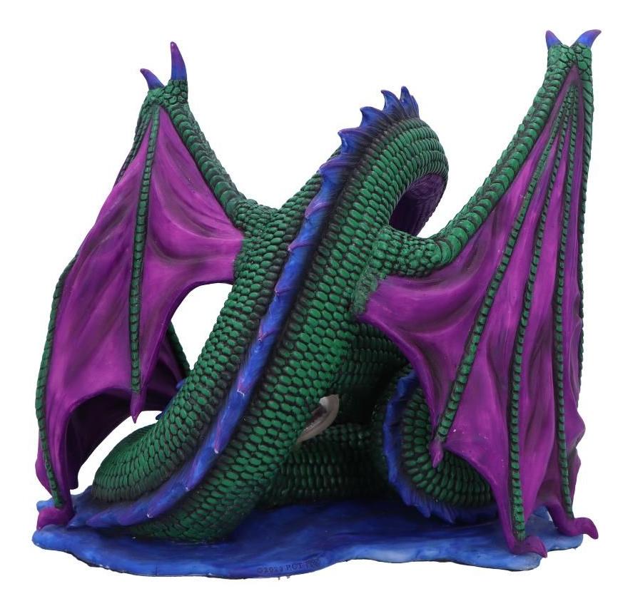 Nephtali Elemental Dragon of Water Figurine by Derek W Frost | Gothic Gifts
