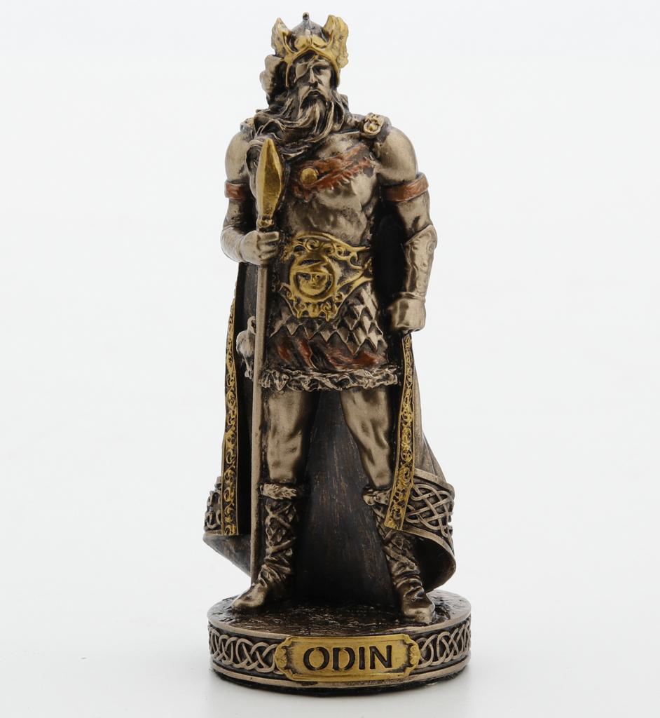 Odin Bronze Miniature Statue | Bronze Gifts