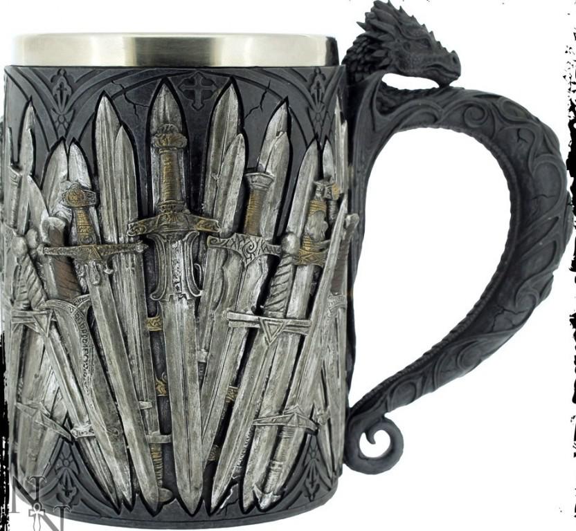 Sword Tankard 14cm | Gothic Gifts