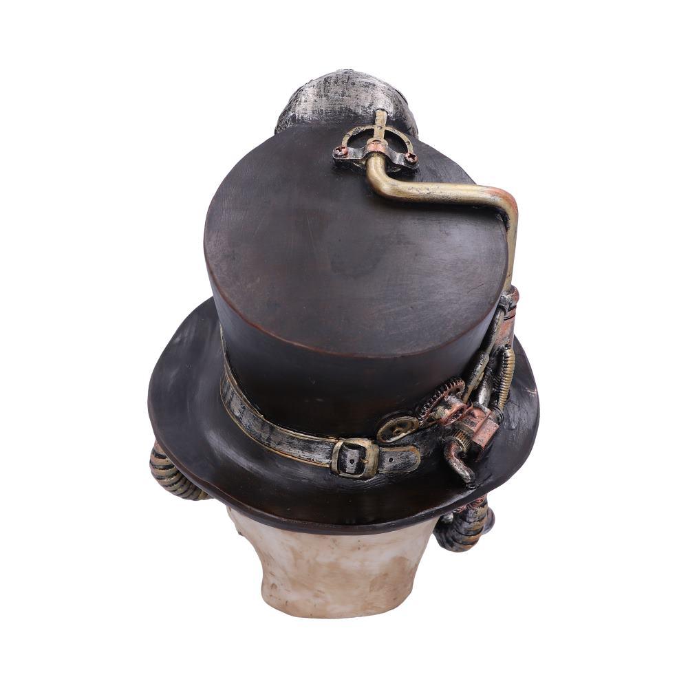Steampunk Breathe Easy Venetian Mask Skull Ornament | Gothic Gifts