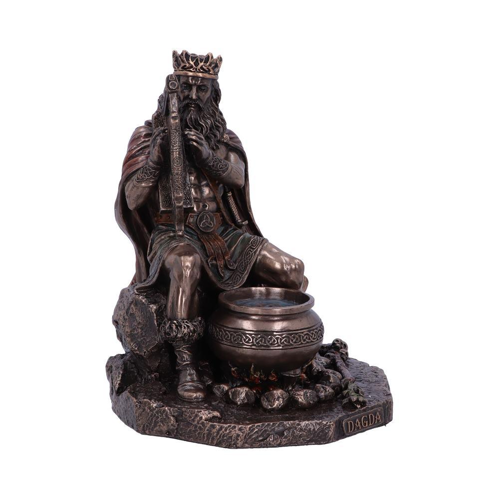 Dagda King of Tuatha de Danann Celtic Deity Bronze Figurine | Bronze Gifts