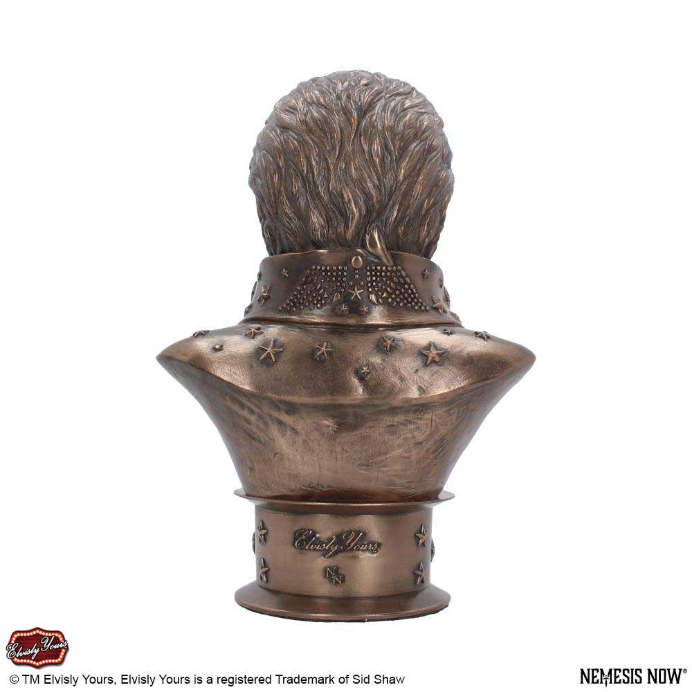 Officially Licensed Elvisly Yours Elvis Presley Bust 33cm | Gothic Gifts