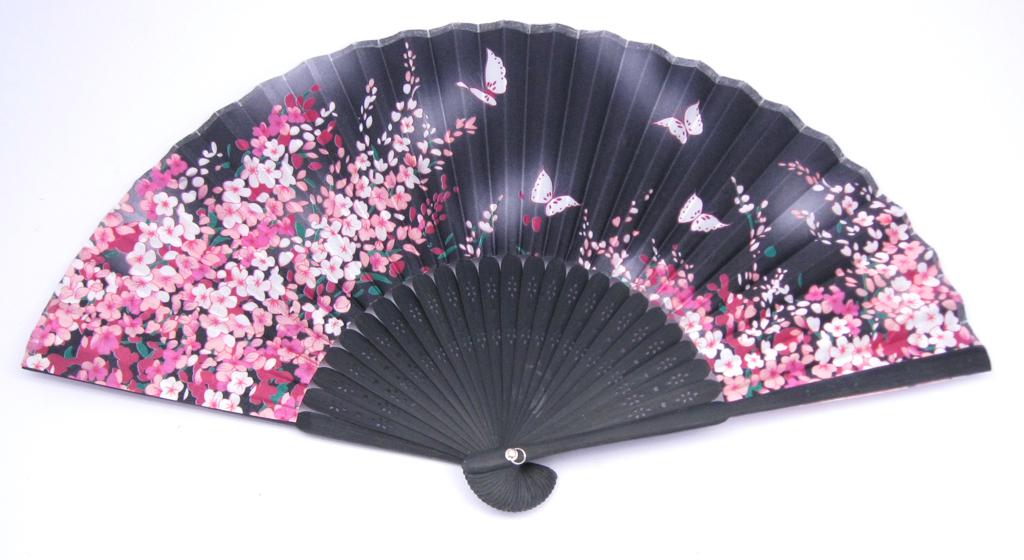 Floral Mixed Designs Japanese Fan (Set of 3) | Gothic Gifts
