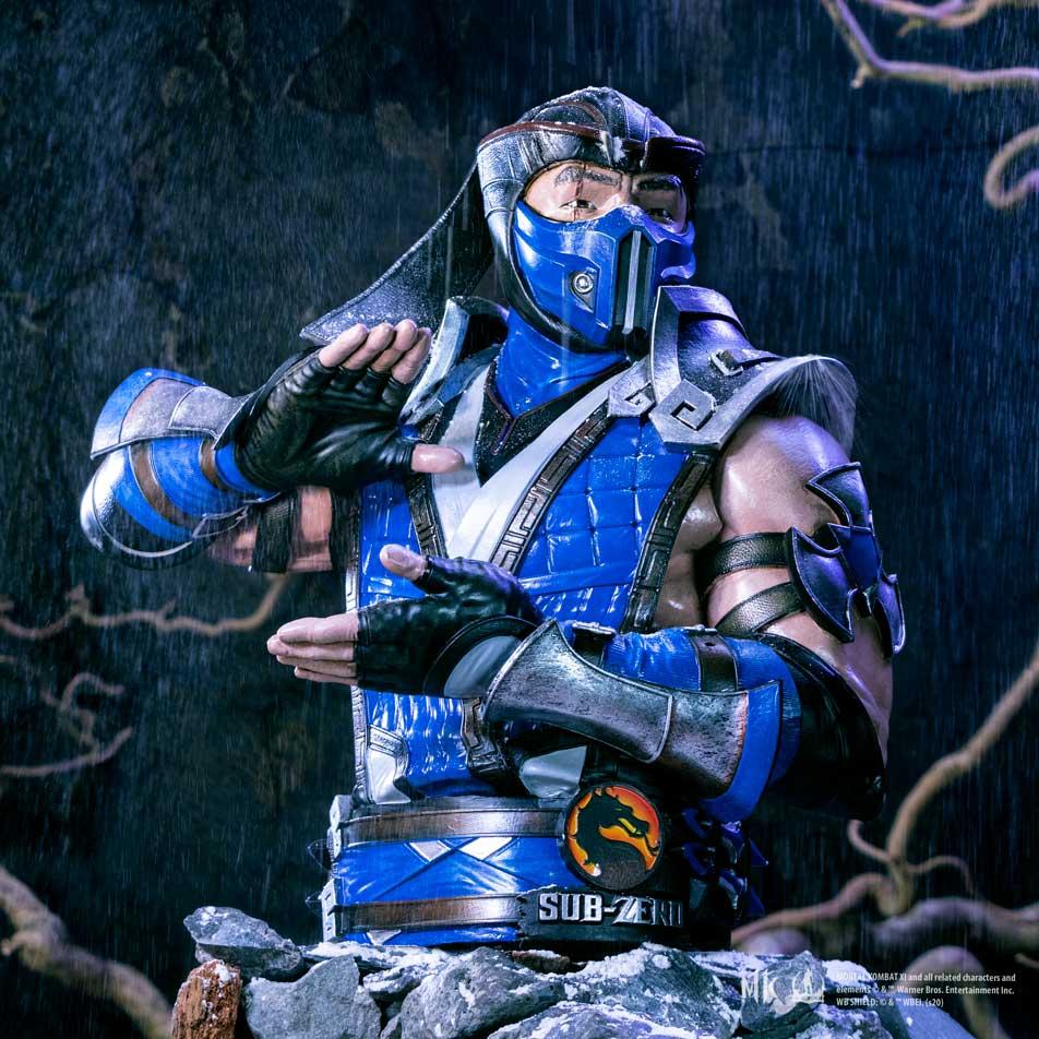 Officially Licensed Mortal Kombat Sub-Zero Bust 29cm | Gothic Gifts