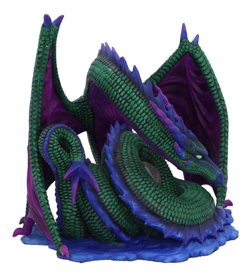 Nephtali Elemental Dragon of Water Figurine by Derek W Frost | Gothic Gifts