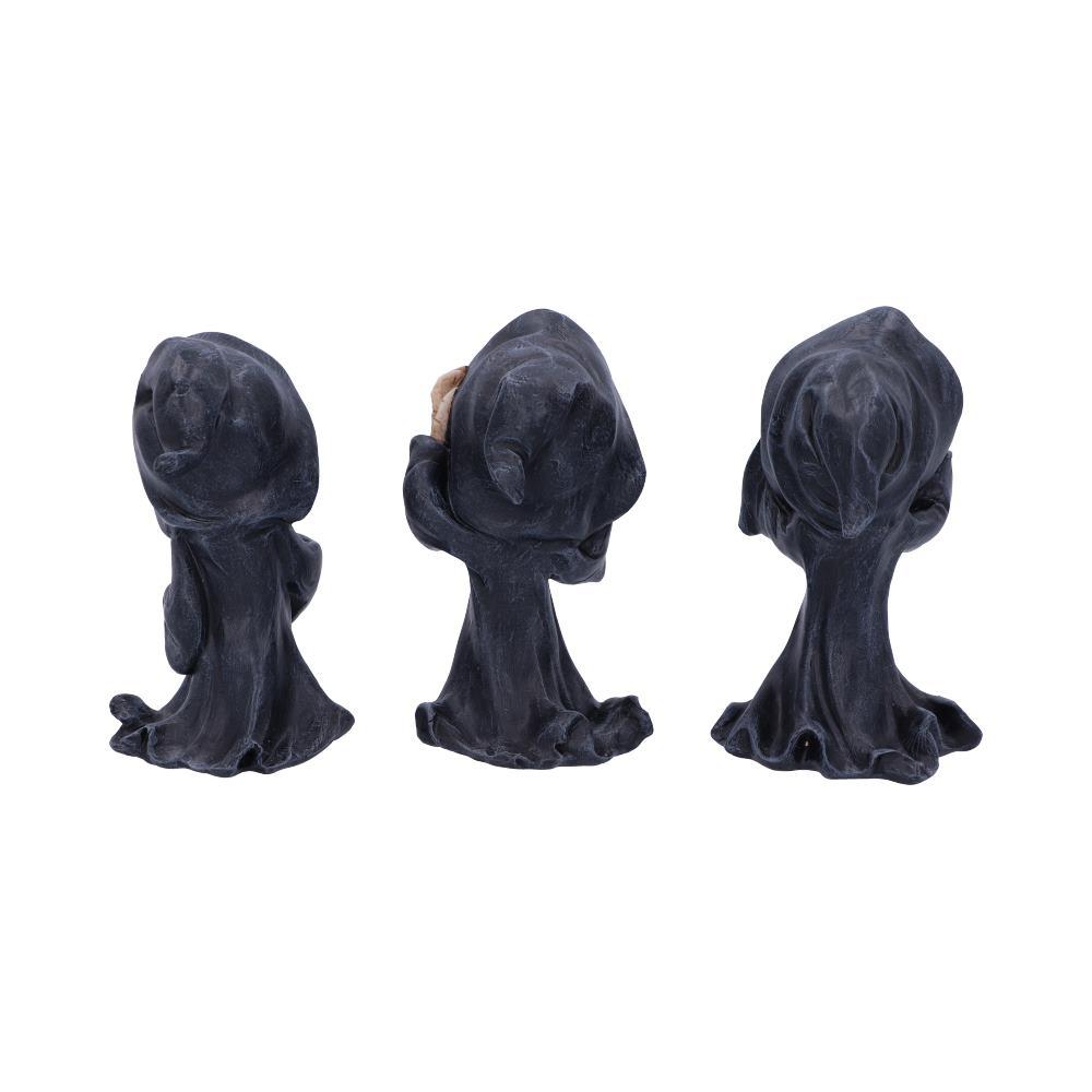 Three Wise Reapers 11cm See No Hear No Speak No Evil Cartoon Grim ...
