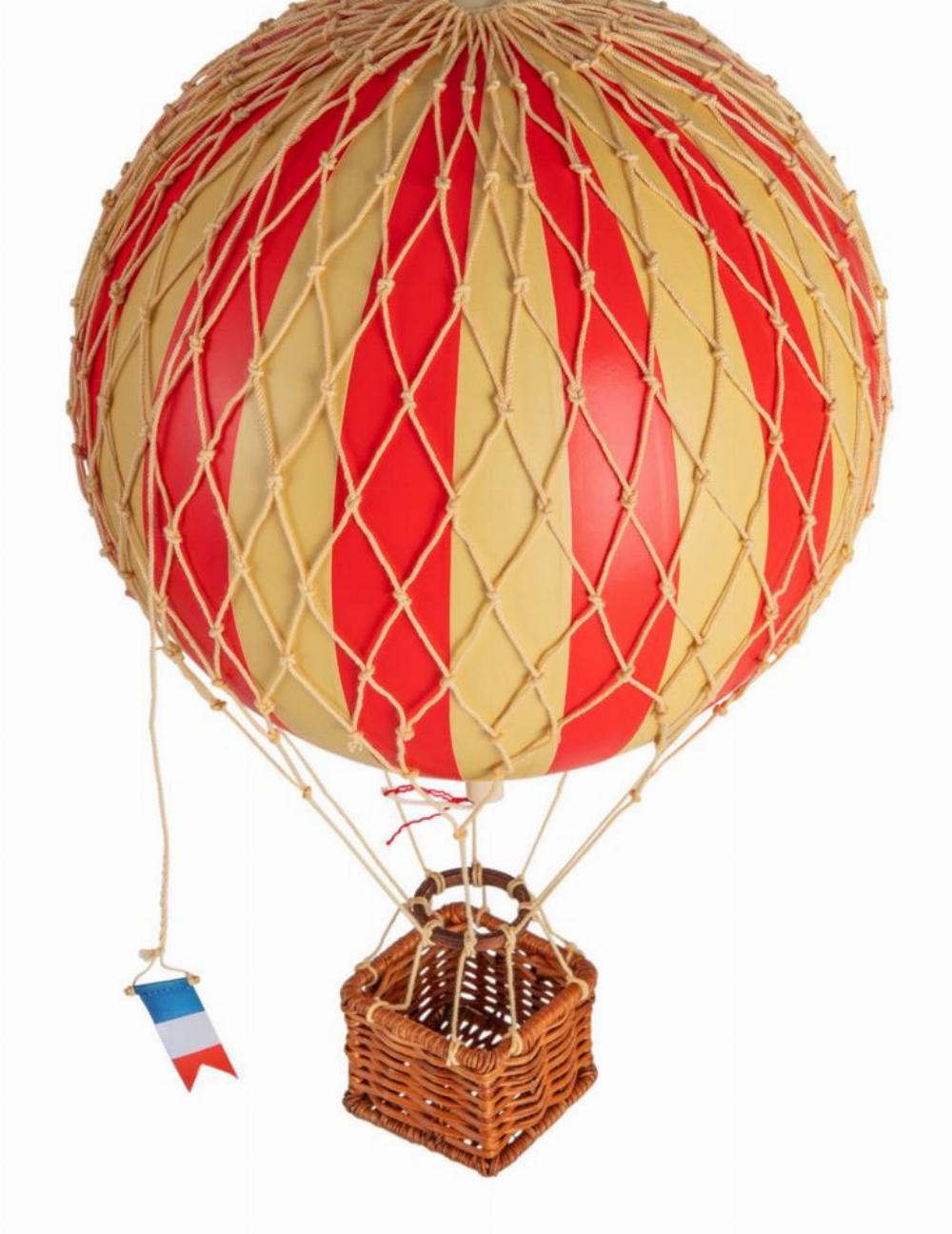 Travels Light, True Red 12" Model Hot Air Balloon by Authentic Models ...