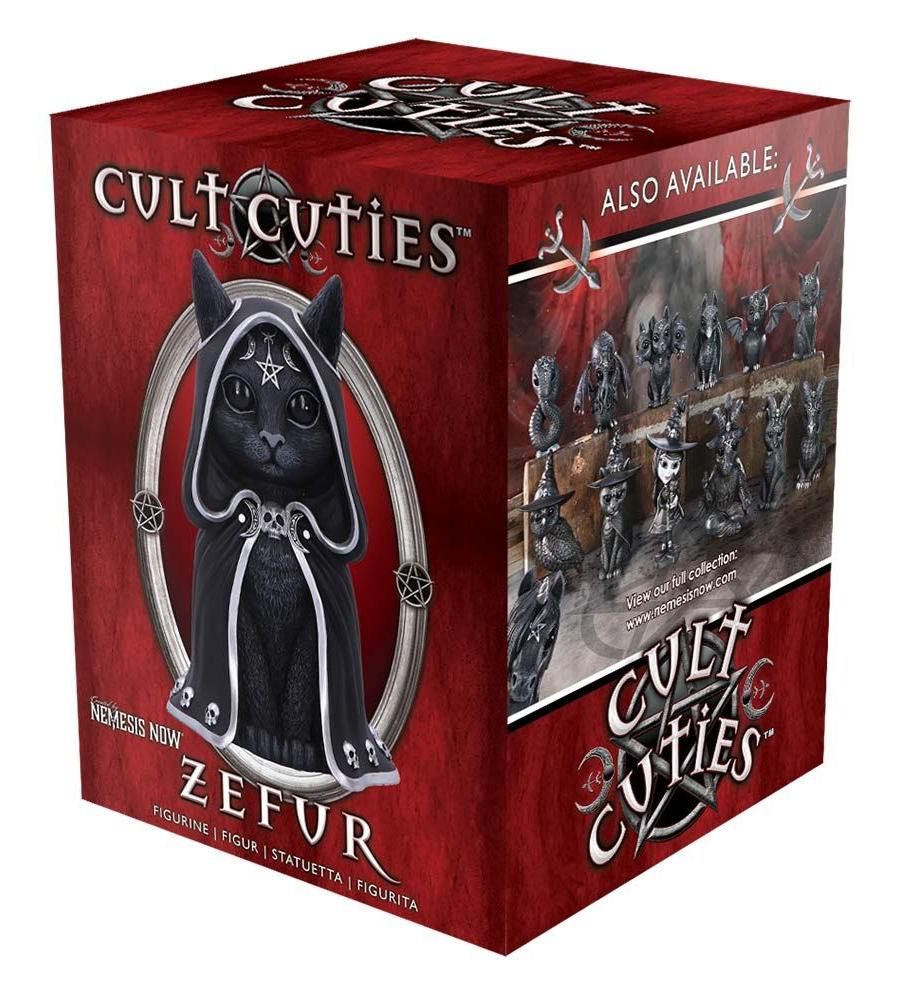 Zefur Cat Cult Cuties Figurine Large | Gothic Gifts