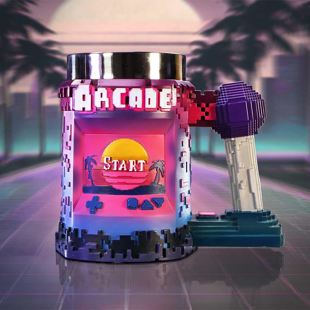 Retro Gamer Arcade Tankard | Gothic Gifts