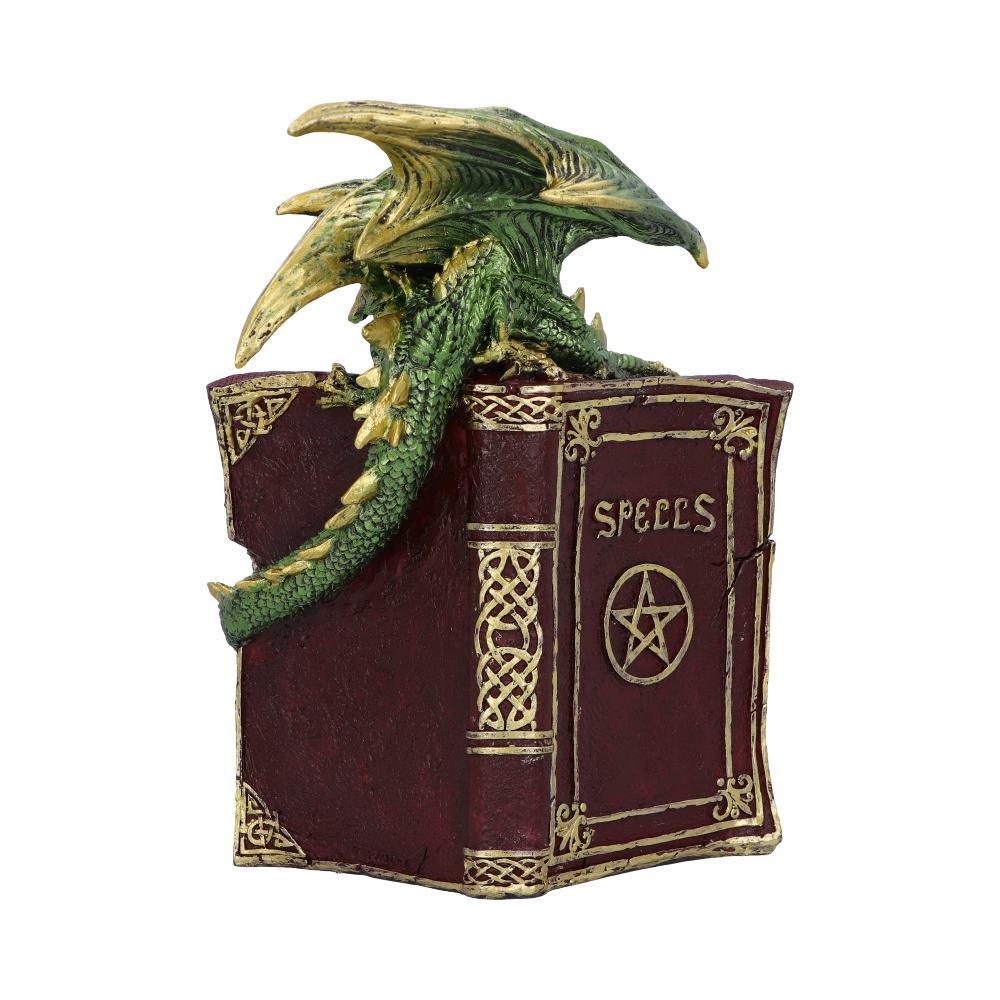 Hoard Finders Dragon with Book Crystal Figurine | Gothic Gifts