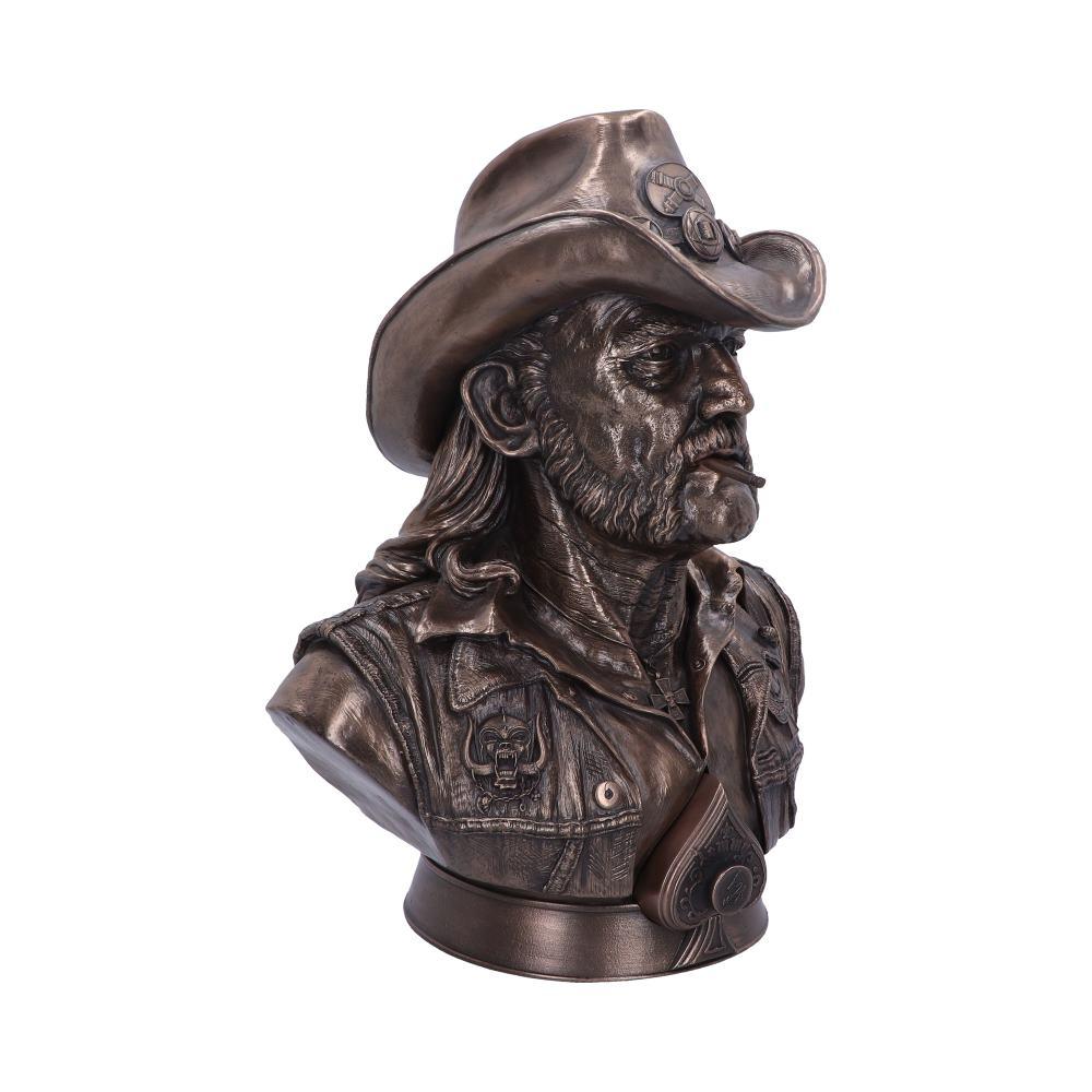 Motorhead Lemmy Bronze Bust 35cm | Gothic Gifts