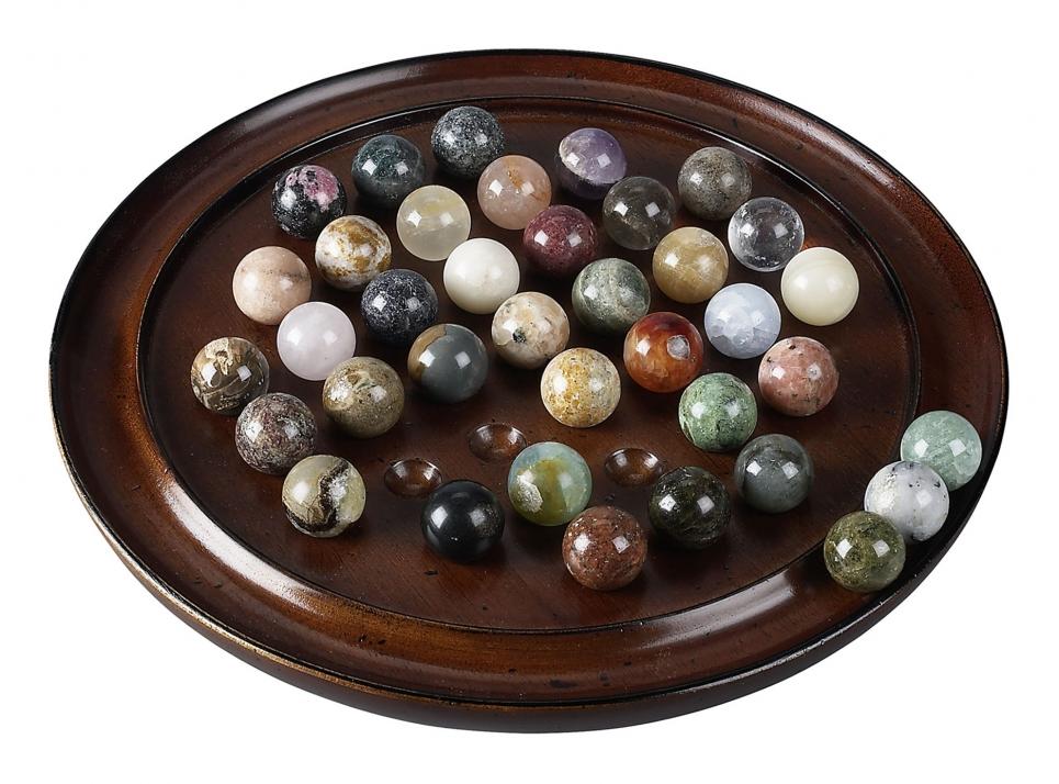 Solitaire Game 20mm, French Finish by Authentic Models | A Gentleman's Bits