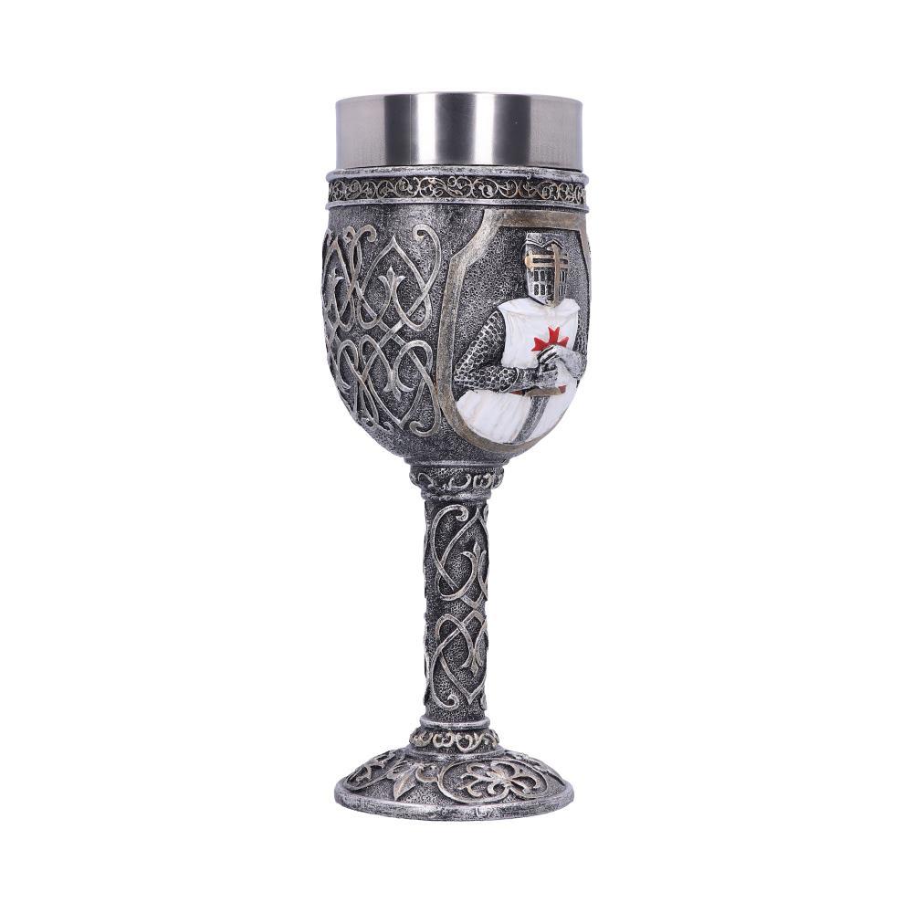 Templars Medieval Knight Goblet 19cm | Gothic Gifts