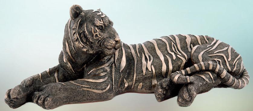 Tiger Bronze Figurine Large | Bronze Gifts