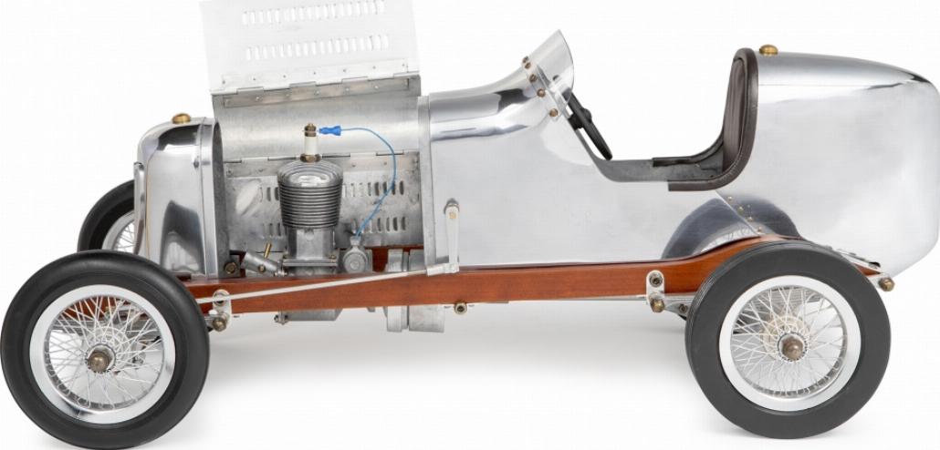 Bantam Midget 19" Silver Metal Model Car by Authentic Models | A ...