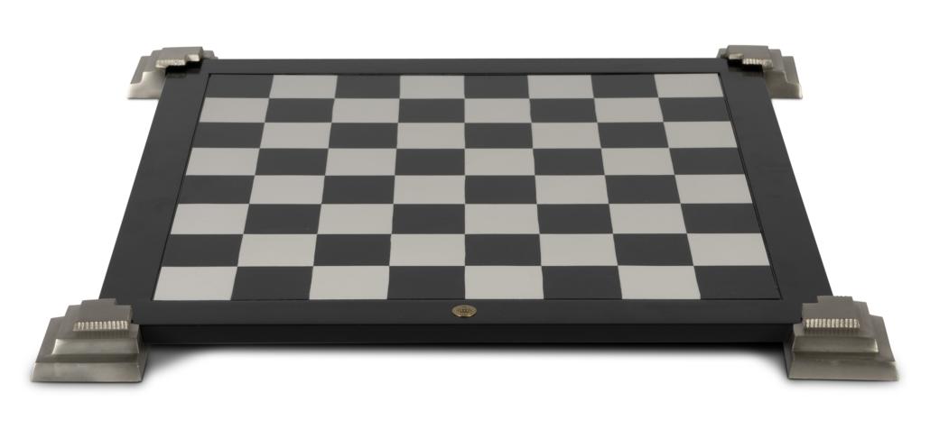 Luxury Metal Draughts / Checkers Game Set - Board & Metal Pieces | A ...