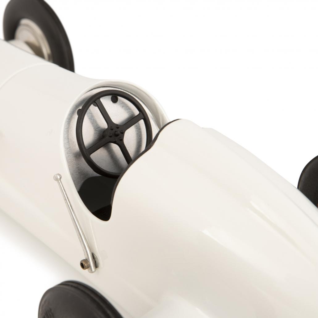 Indianapolis White/black 12.2" Metal Model Car by Authentic Models | A ...