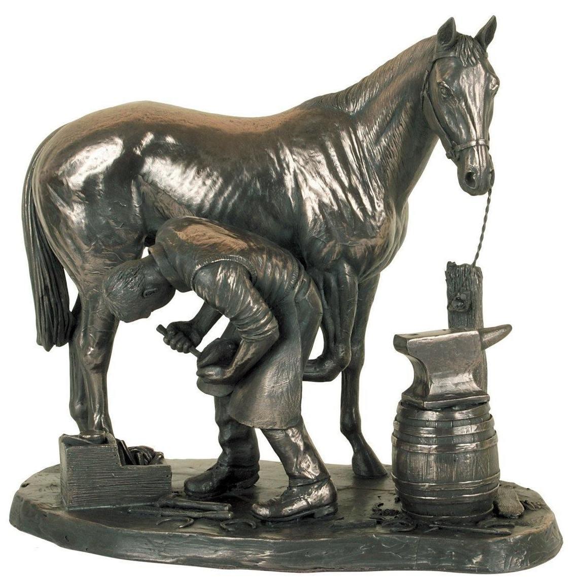The Blacksmith Bronze Sculpture | Bronze Gifts