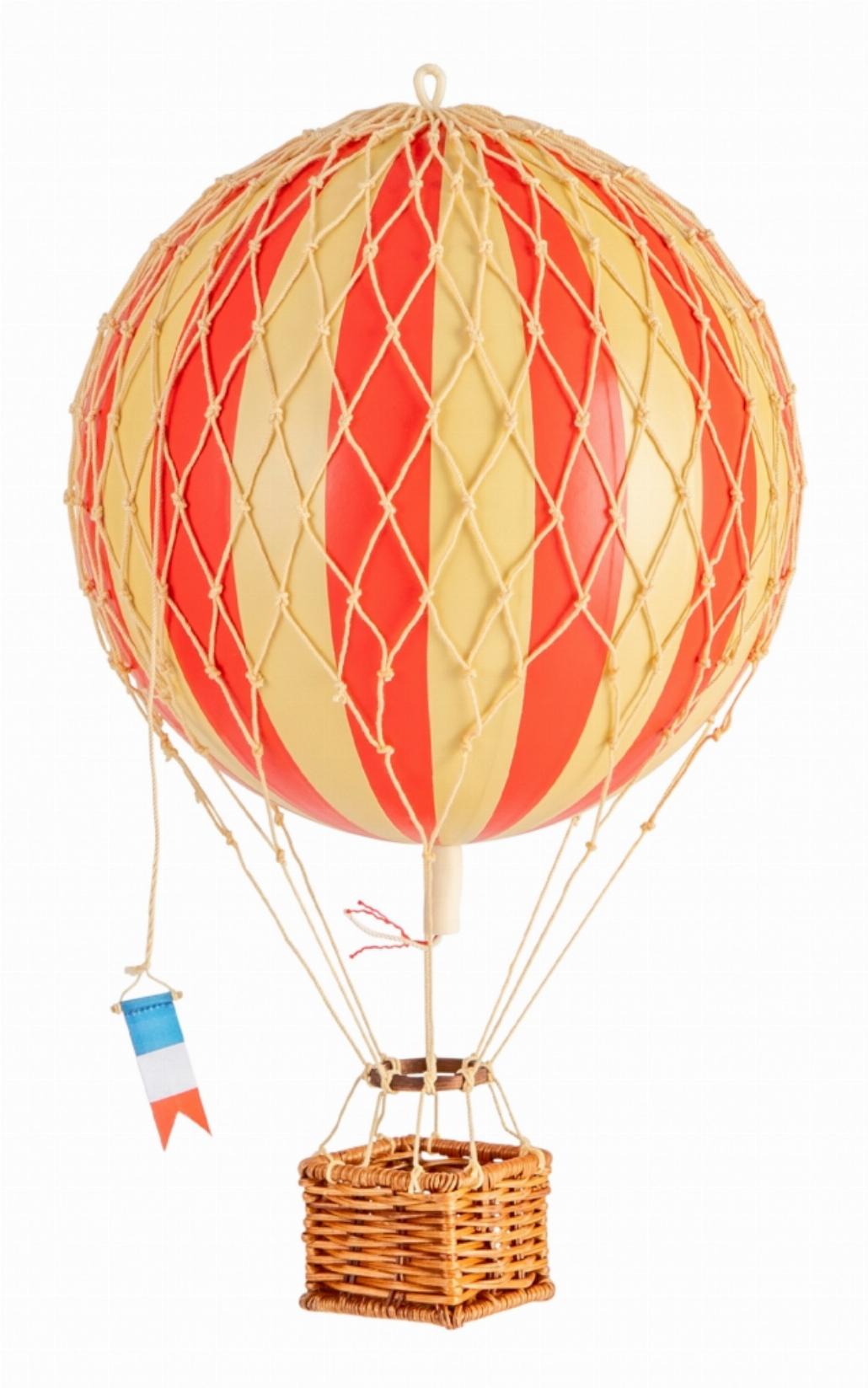 Travels Light, True Red 12" Model Hot Air Balloon by Authentic Models ...