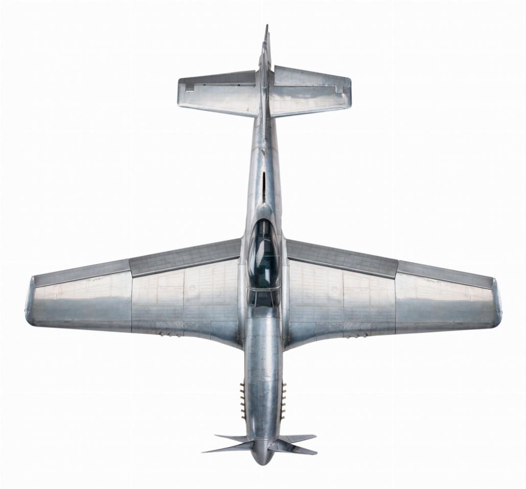 Wwii Mustang Detailed Plane Metal Model by Authentic Models | A ...