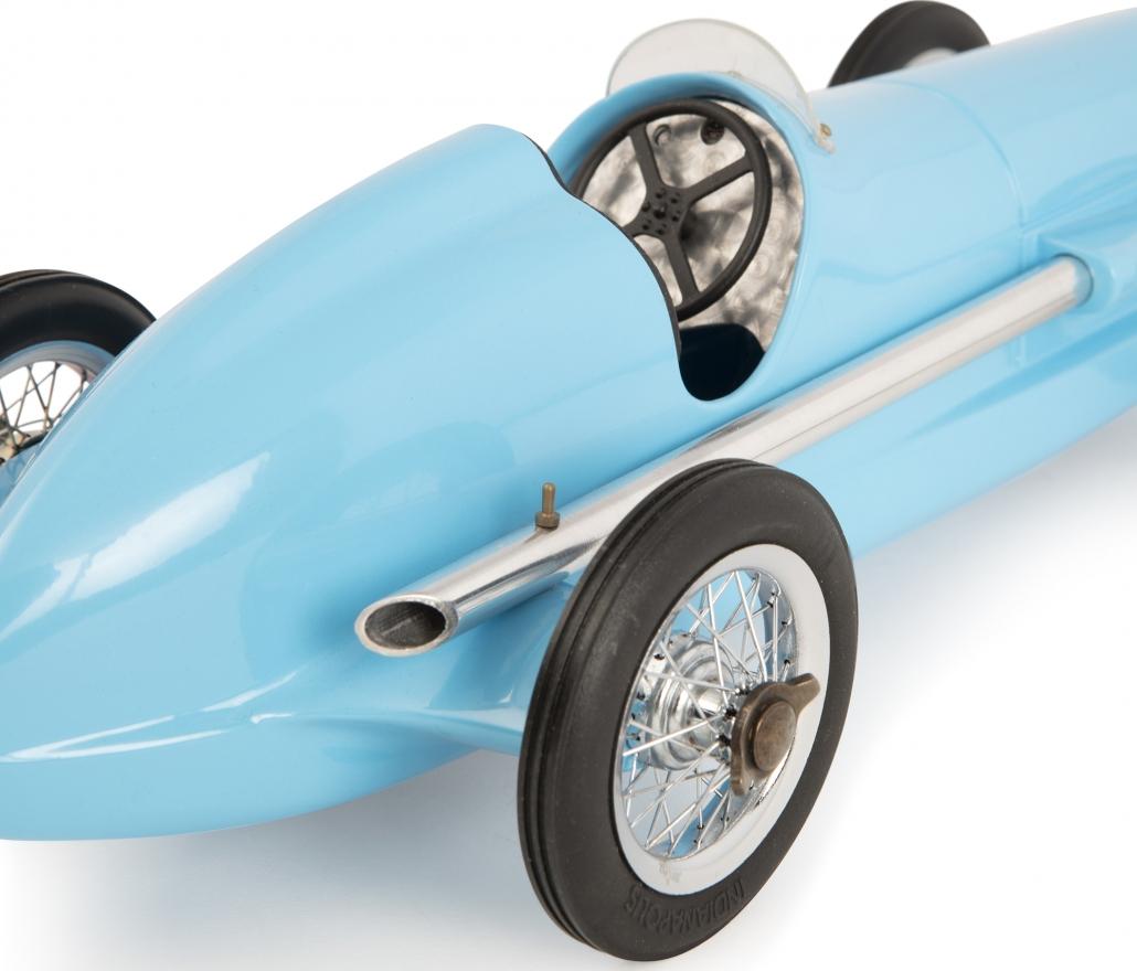 Blue Racer 12.2" Metal Model Car by Authentic Models | A Gentleman's Bits