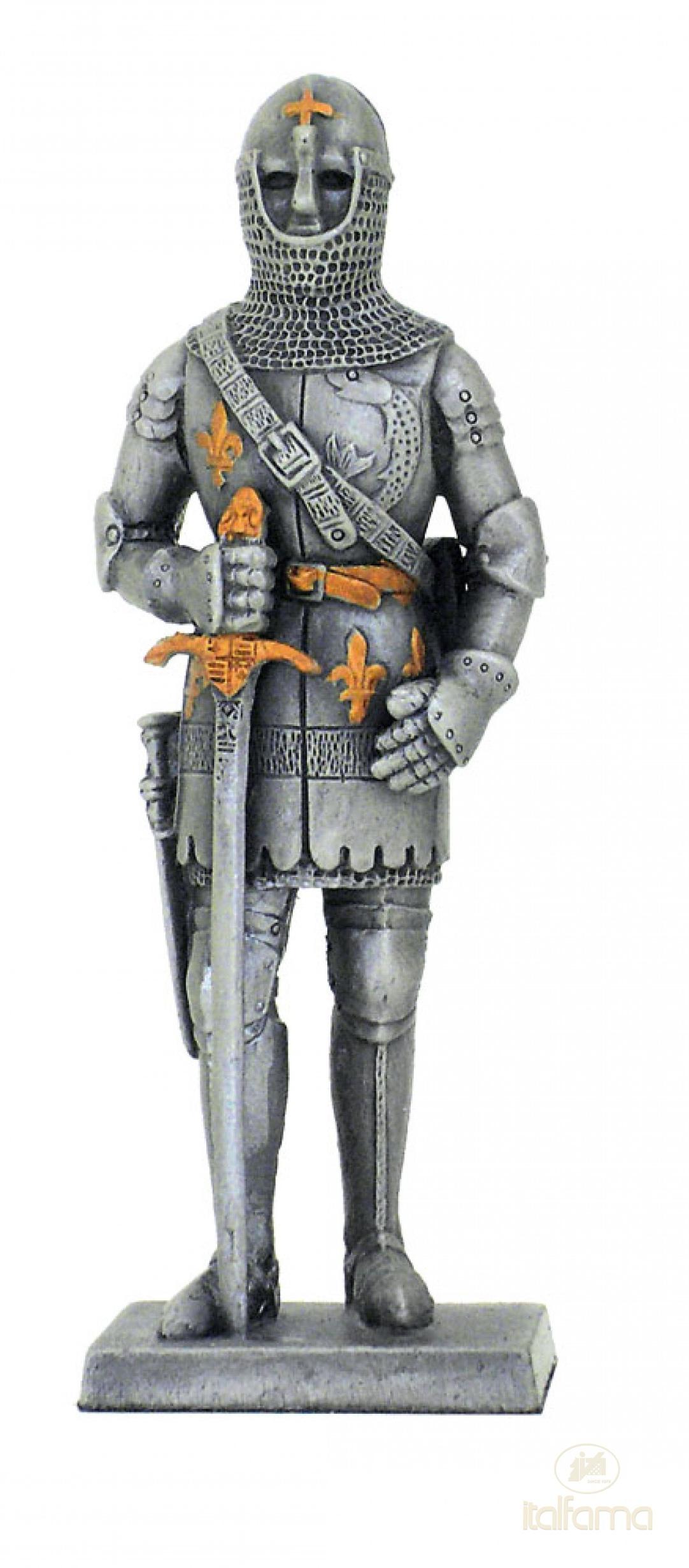 Medieval Knight Charles d'Orleans Pewter Figurine | Gothic Gifts