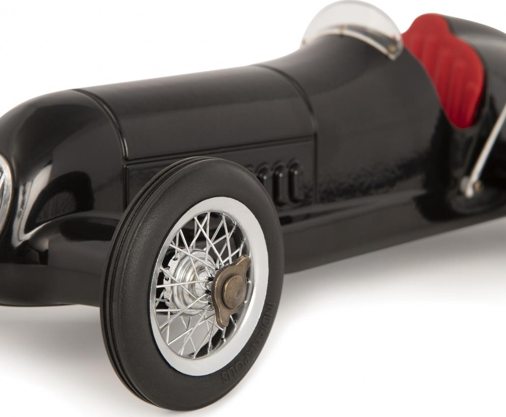 Silberpfeil Black, Red Seat 12.2" Metal Model Car by Authentic Models ...