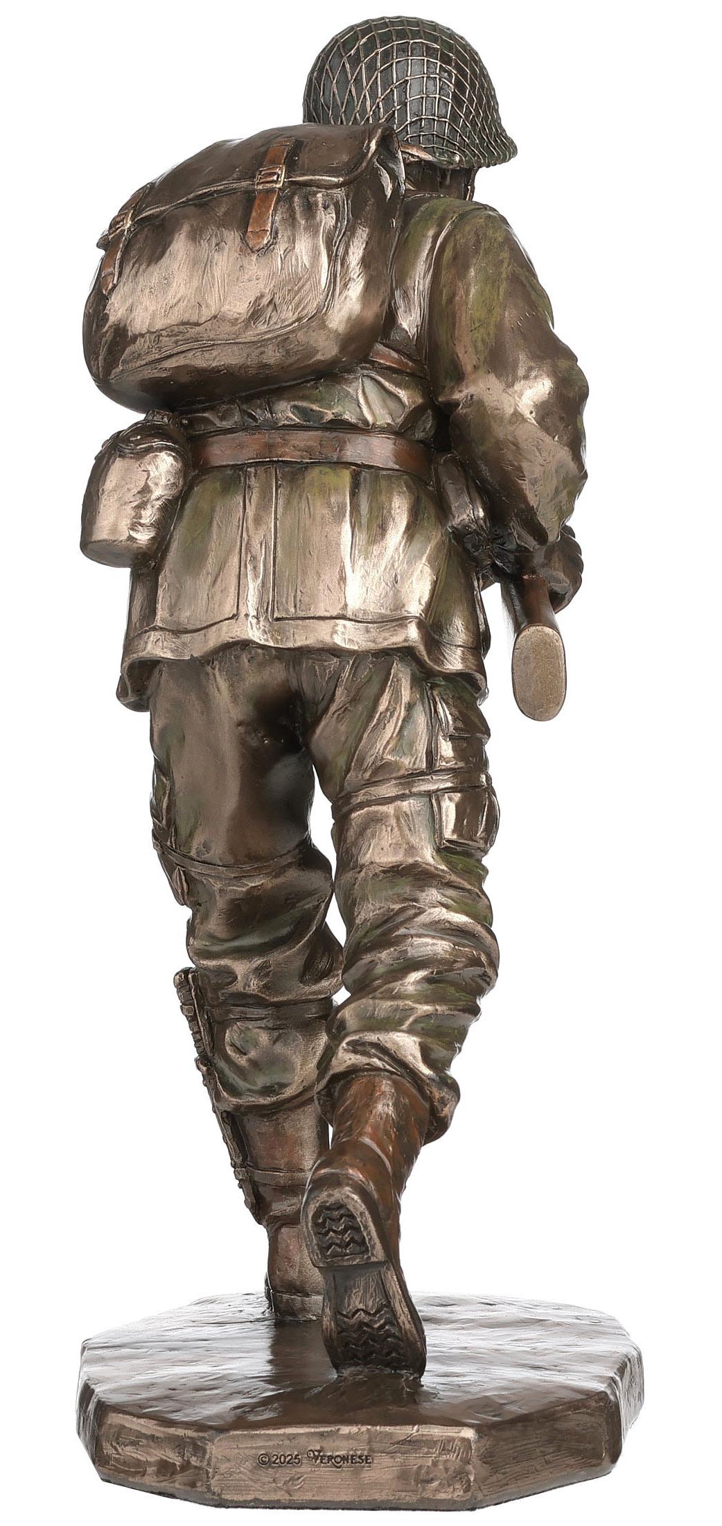 Us Army Rifle Infantryman Bronze Soldier Figurine (By Veronese ...