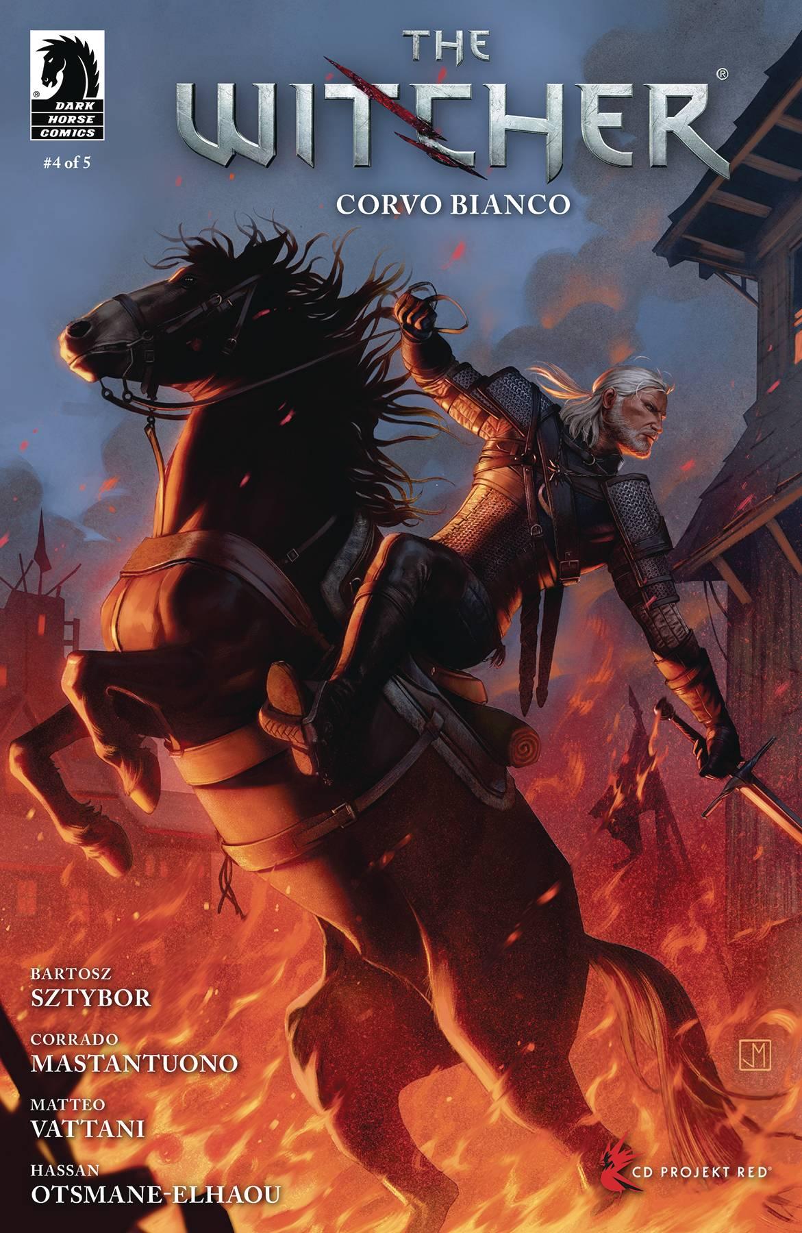 Witcher Corvo Bianco #4 Cover D Molina Comic | Gothic Gifts