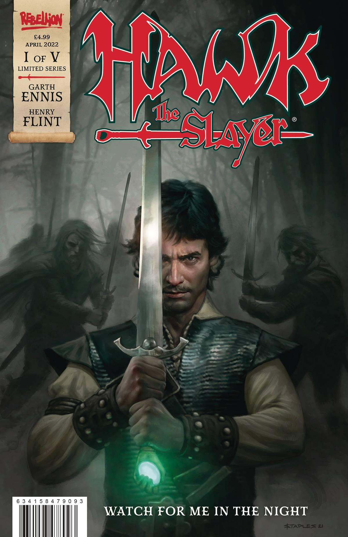 Hawk the Slayer #1 Comic Garth Ennis | Gothic Gifts