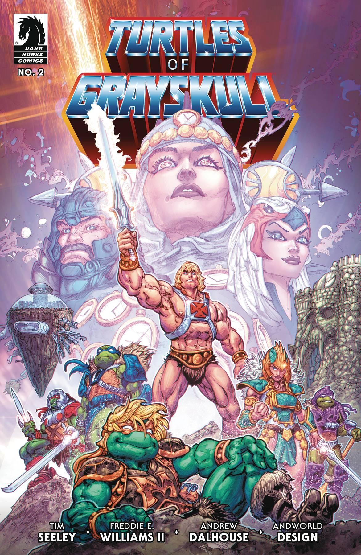 Masters of Universe Tmnt Turtles of Grayskull #2 Cover a Comic | Gothic ...