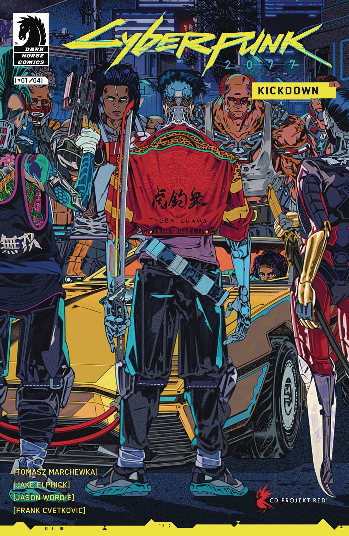 Cyberpunk 2077 Kickdown #1 Cover B Comic | Gothic Gifts