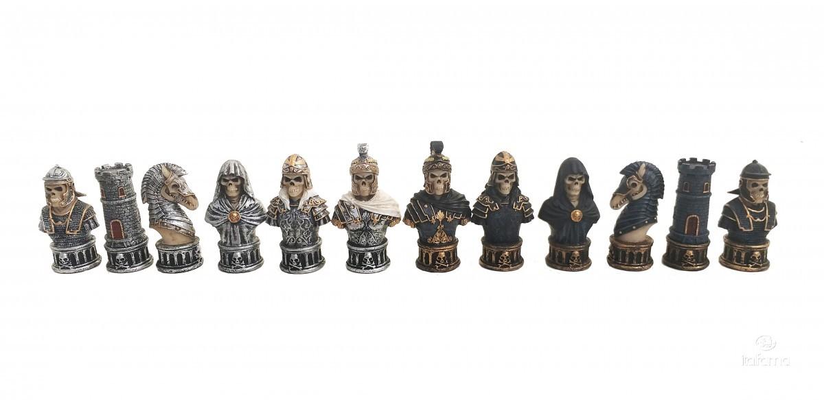 Skeleton Warrior Chess Set | Gothic Gifts