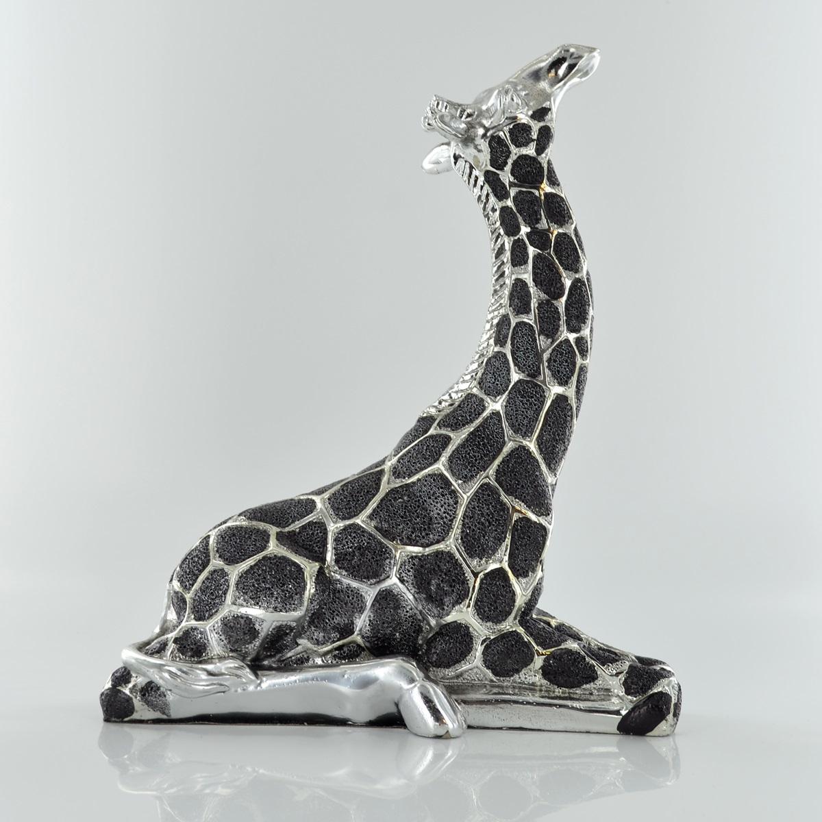 Giraffe Silver Figurine | Bronze Gifts
