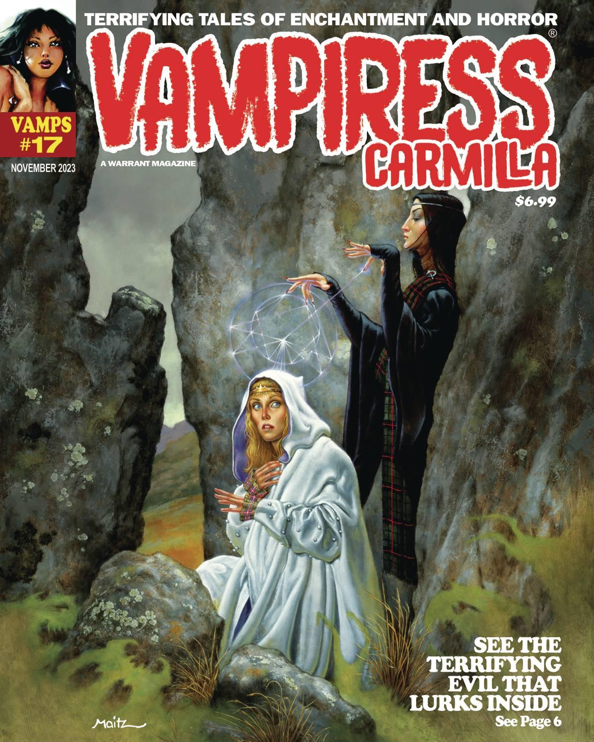 Vampiress Carmilla Magazine #17 Comic | Gothic Gifts