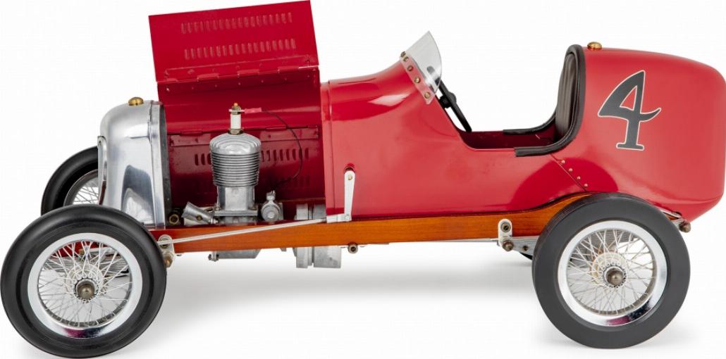 Bantam Midget Red 19" Metal Model Car by Authentic Models | A Gentleman ...